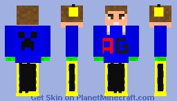Adam gamer skin Minecraft Skin