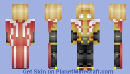 Adam Warlock | Marvel Rivals Minecraft Skin