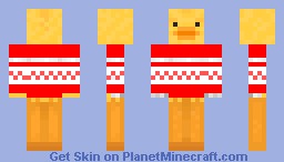 Red duck Minecraft Skin