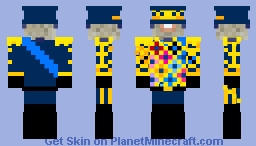 General Creeper Minecraft Skin