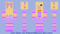 Adorable Girl Blonde Minecraft Skin