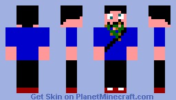 a drunken guy Minecraft Skin