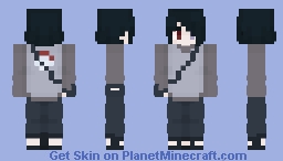 Sasuke Uchiha - Naruto Minecraft Skin