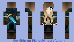 Adventure girl Minecraft Skin