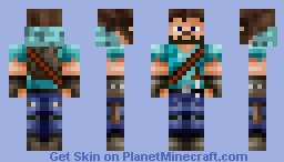 Origninal Skin: Adventure Steve 2014 Minecraft Skin