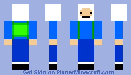 Finn - Adventure Time Minecraft Skin