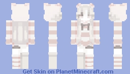 kitty girl Minecraft Skin