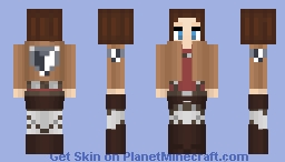 AOT Scout Uniform base (free use) Minecraft Skin