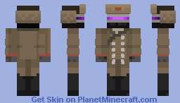Soviet Enderman (Future) Minecraft Skin