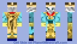 Aether King Minecraft Skin