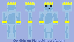 King Aether Slime Minecraft Skin