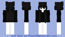 black dress 🖤 Minecraft Skin
