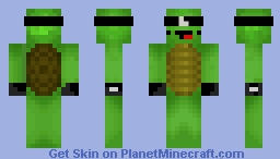 noob turtle Minecraft Skin