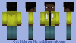 Guy With Afro (Shorter Hair Version) Minecraft Skin