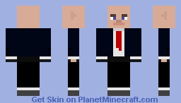 Agent 47 Minecraft Skin