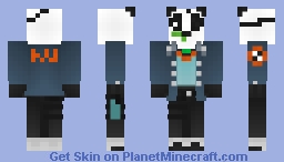 Agent Patch Minecraft Skin