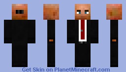 Agent 47 Minecraft Skin