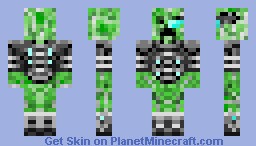Agent Creeper Minecraft Skin