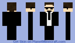 Secret Agent Minecraft Skin