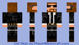 CIA agent Minecraft Skin