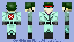 Agent of orange Minecraft Skin