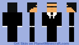 agent smith Minecraft Skin