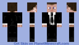 Agent Smith Minecraft Skin