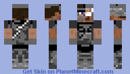secret agent steve Minecraft Skin