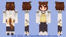 Umamusume——Agnes Tachyon Minecraft Skin