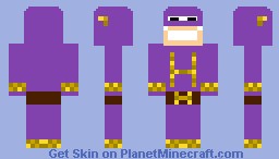 hero vs villans contest praticipant trophy Minecraft Skin