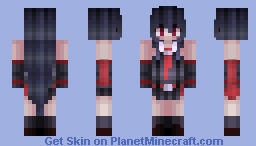Akame (Akame ga Kill) Minecraft Skin