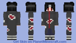 Itachi | Akatsuki Minecraft Skin