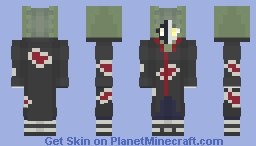 Zetsu | Akatsuki Minecraft Skin