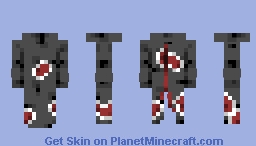 akatsuki robe, fire (DO NOT USE ON ROLEPLAY HUB) Minecraft Skin
