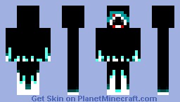 Neon Mage Minecraft Skin