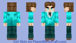 blue boy Minecraft Skin