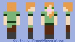 My simple Alex Minecraft Skin