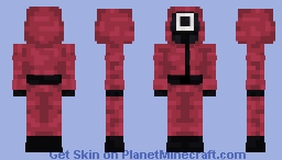 Pink Guard (Squid Game) Minecraft Skin