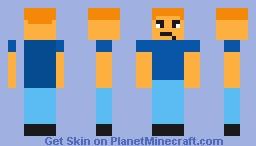 angry Minecraft Skin