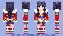 Ahri League of Legends Minecraft Skin