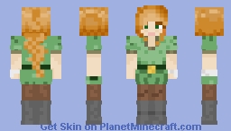Alex Remastered Minecraft Skin