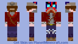 Masked Person Minecraft Skin
