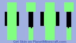 Green screen Minecraft Skin