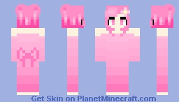 Pink girl Minecraft Skin