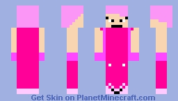 pink girl Minecraft Skin
