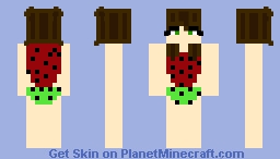 watermelon swimsuit Minecraft Skin