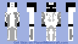 White enderman Minecraft Skin
