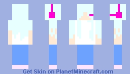 Girl w/ headphones Minecraft Skin
