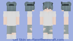 Boy with jeans and t-shirt Minecraft Skin