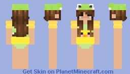 Froggy Girl Summer Edition | :D Minecraft Skin